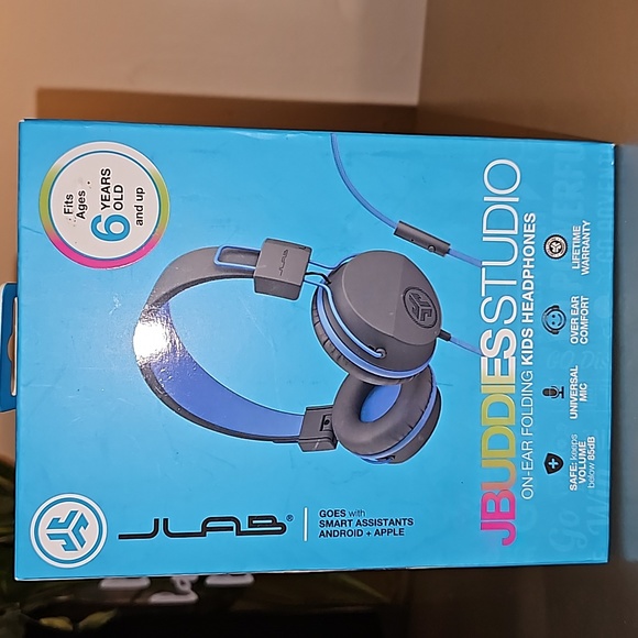 Jlab | Headphones | Jlab Buddies Studio On Ear Folding Kids Headphones ...